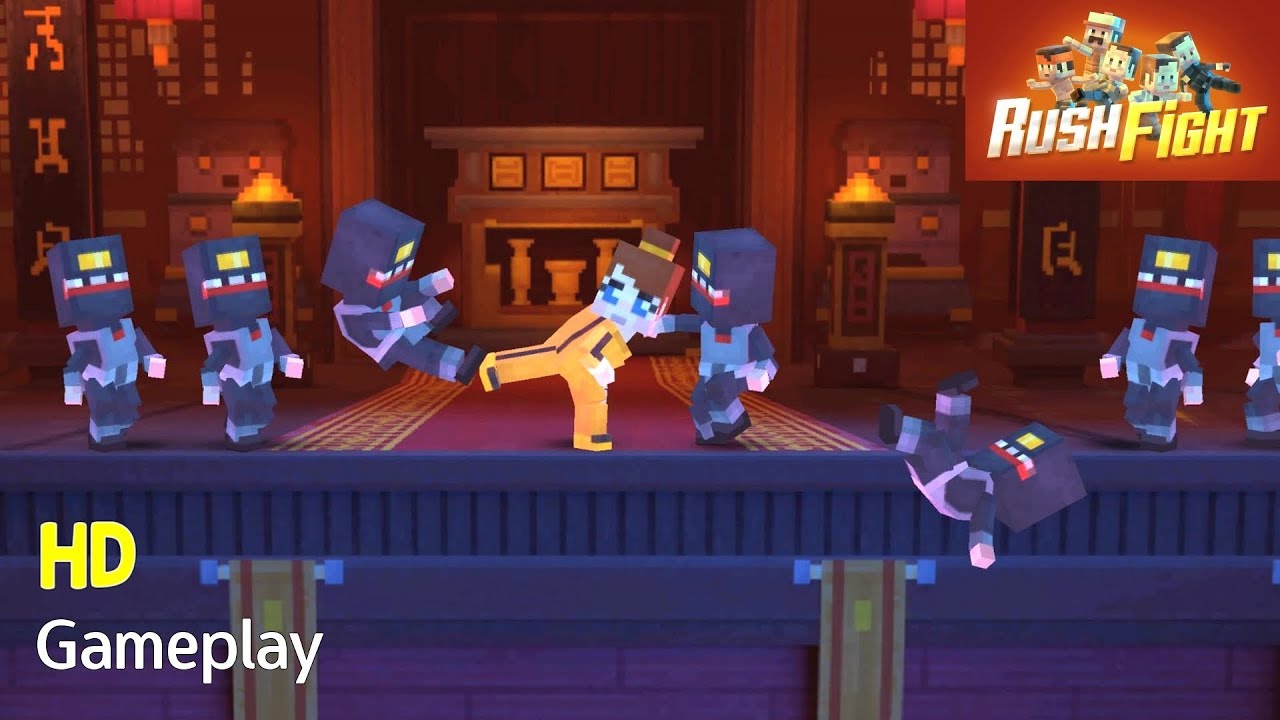 Rush Fight - Addictive Arcade Game Play - YouTube