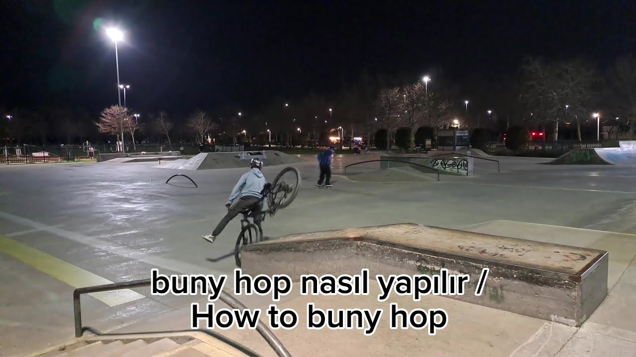 Buny hop nasıl yapılır / How to buny hop - YouTube