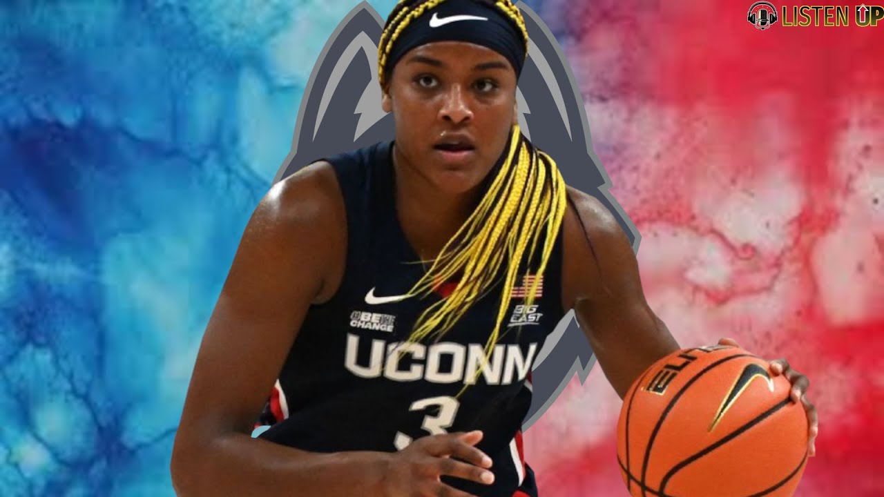 Edwards announces she will leave UConn, enter WNBA Draft - YouTube