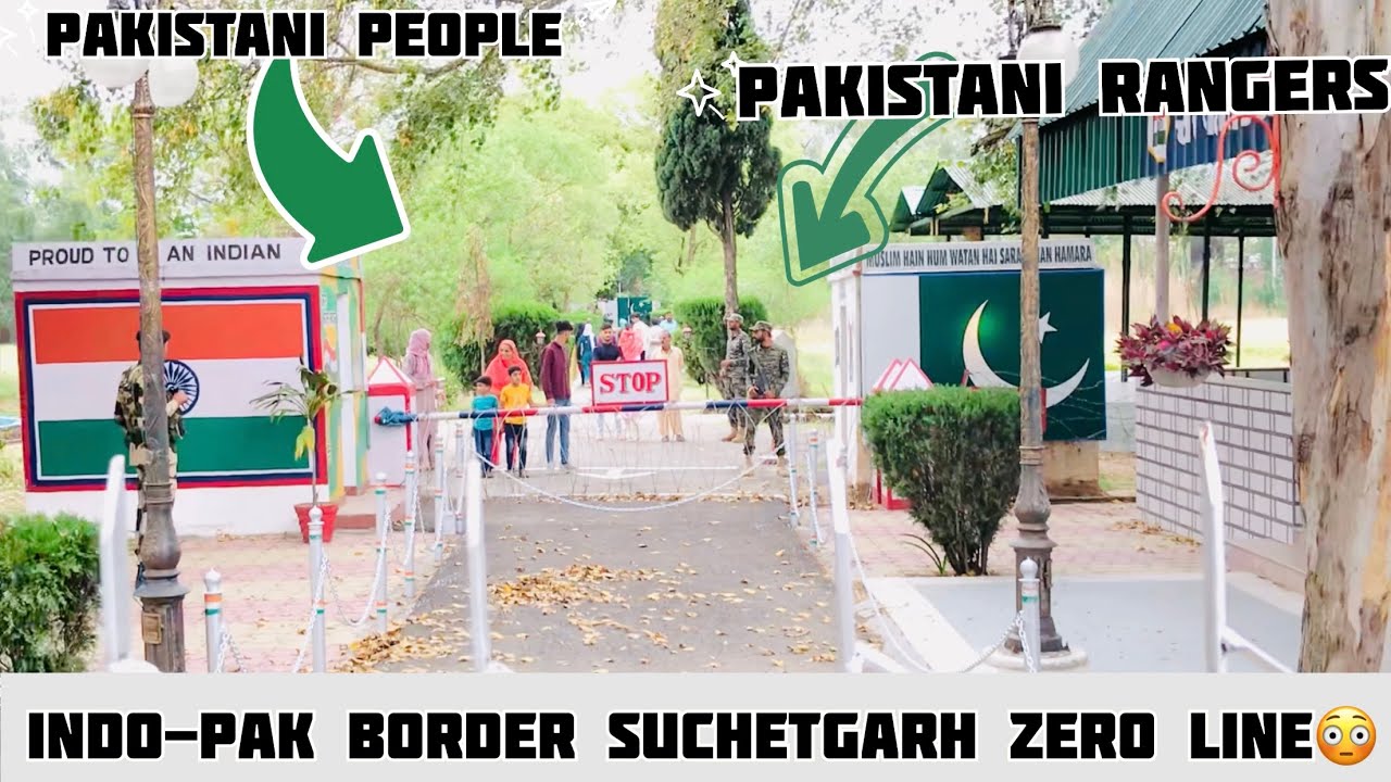 Zero Line😳Indo-Pak Border Suchetgarh || R.S Pura Jammu - YouTube