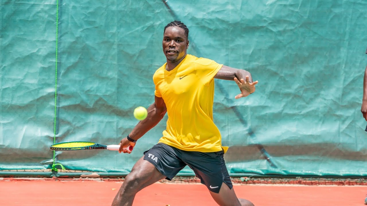 Ithaca 25k: Nigeria’s only ATP Player Christopher Bulus with powerful ...
