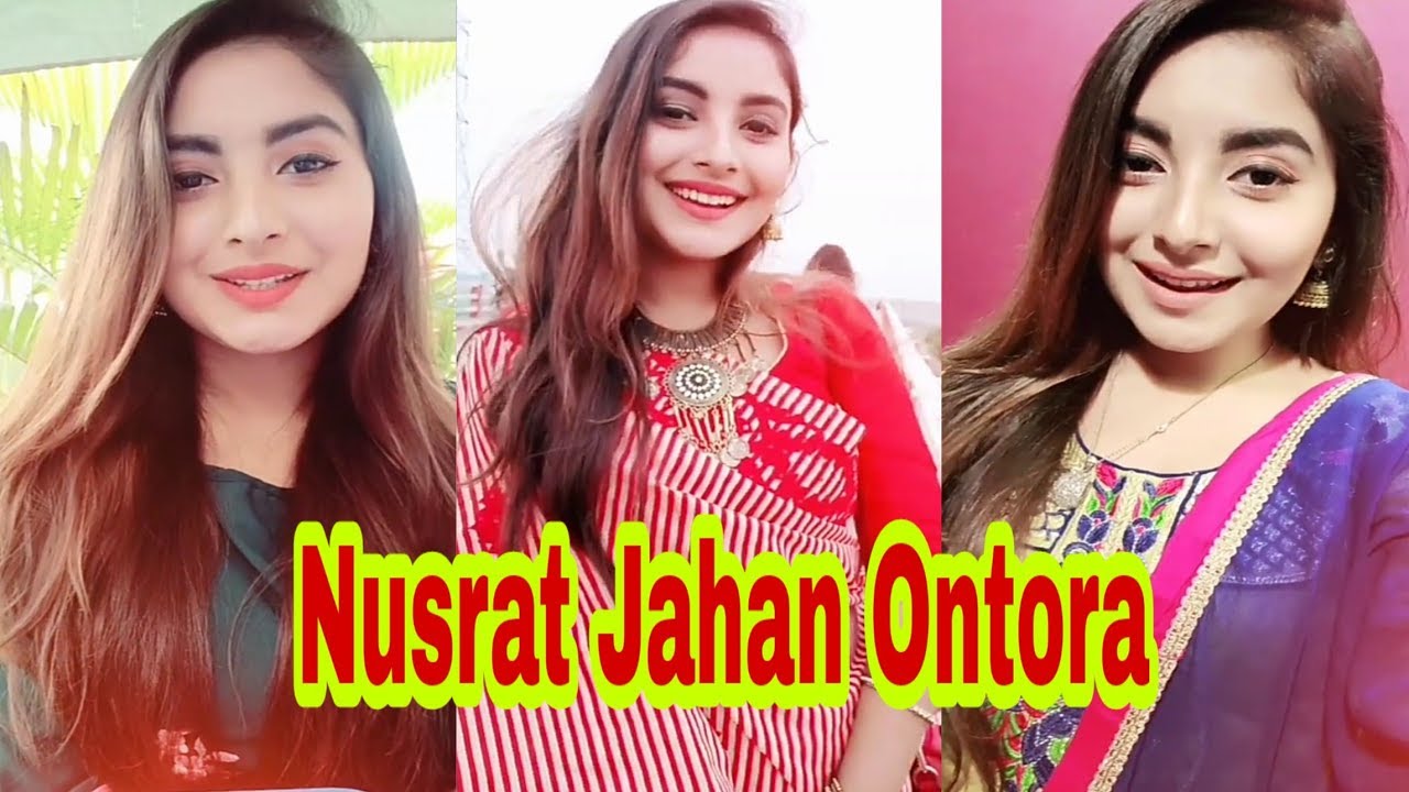 Nusrat Jahan Ontora Latest Musically BD Beautiful Girl Romantic Tik Tok ...