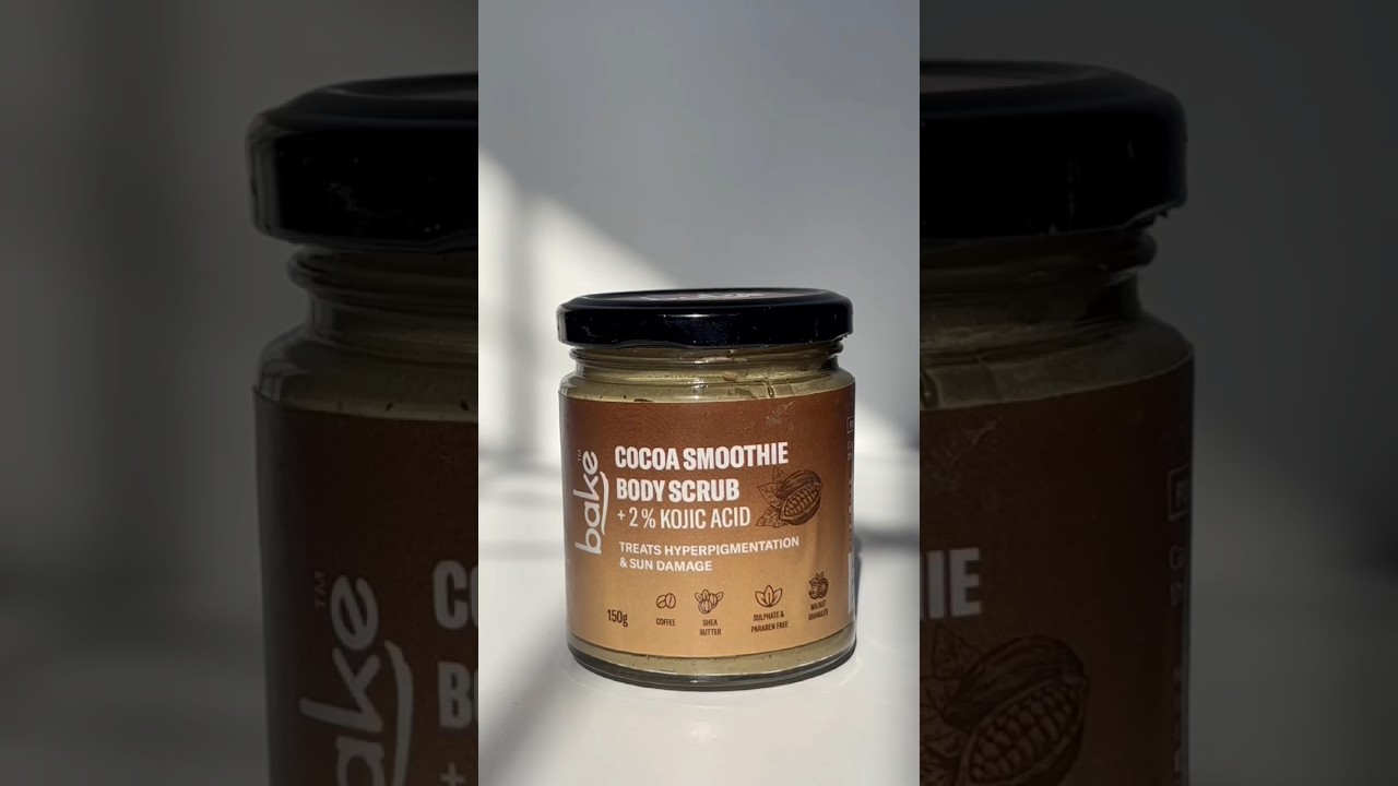 Shea Butter in Bakes Cocoa Smoothie Body Scrub provides intense ...