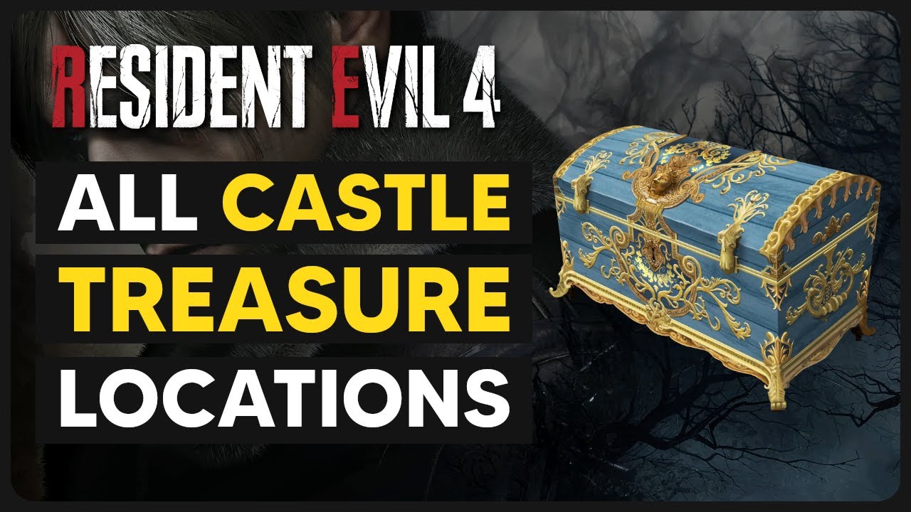 Resident Evil 4 Remake - ALL 41 Castle Treasure Locations (Raider ...