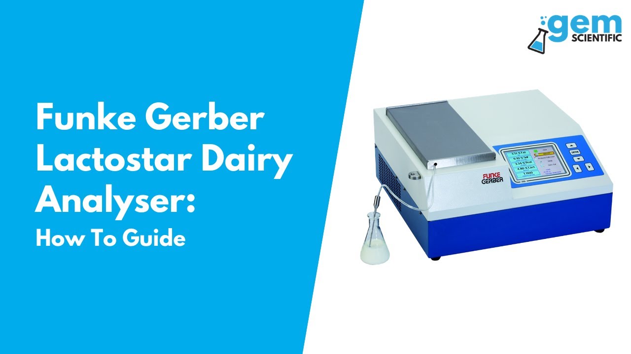 Funke Gerber Lactostar Dairy Analyser Introduction - Gem Scientific ...
