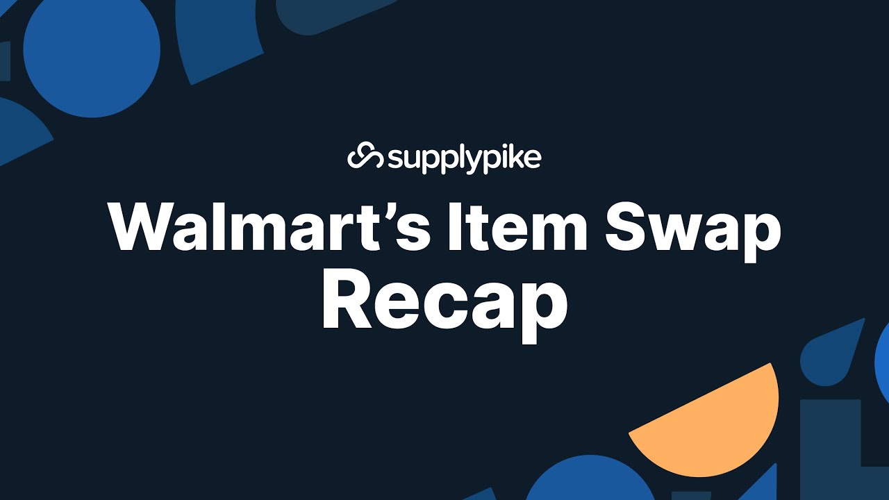 Walmart's Item Swap Recap - YouTube