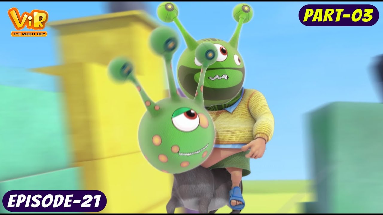 Bodyless Aliens Ka Khatra | S03E21 | Part 03 | Vir vs Bodyless Aliens ...