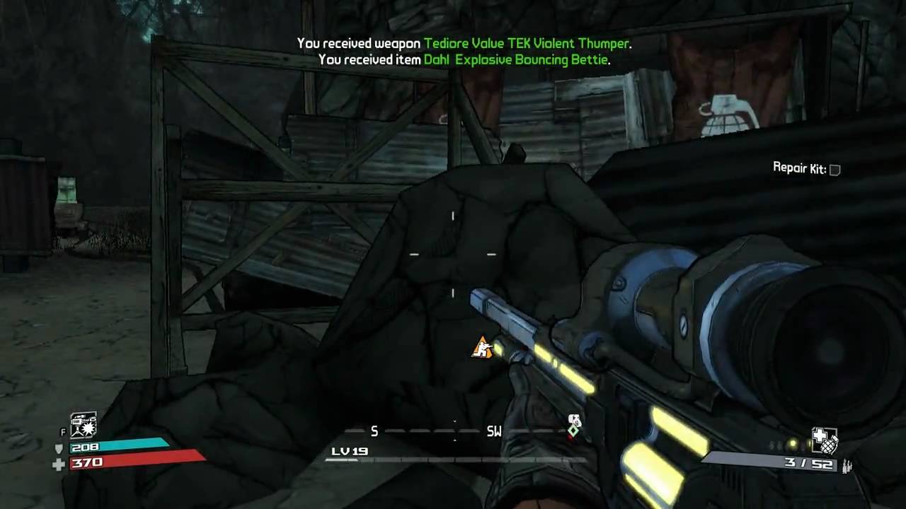 Borderlands (PC game): Shock Crystals (09/11) - YouTube