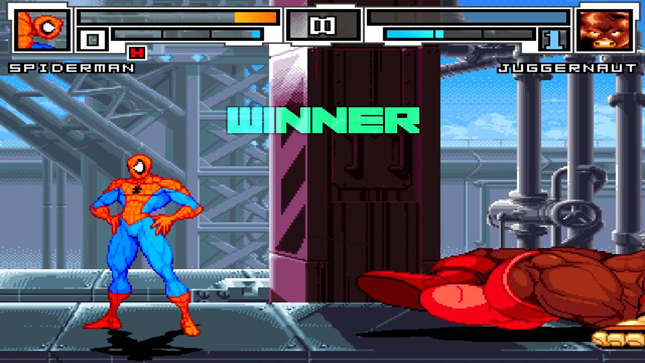 [MUGEN 2013] Spider-Man vs. Juggernaut - YouTube