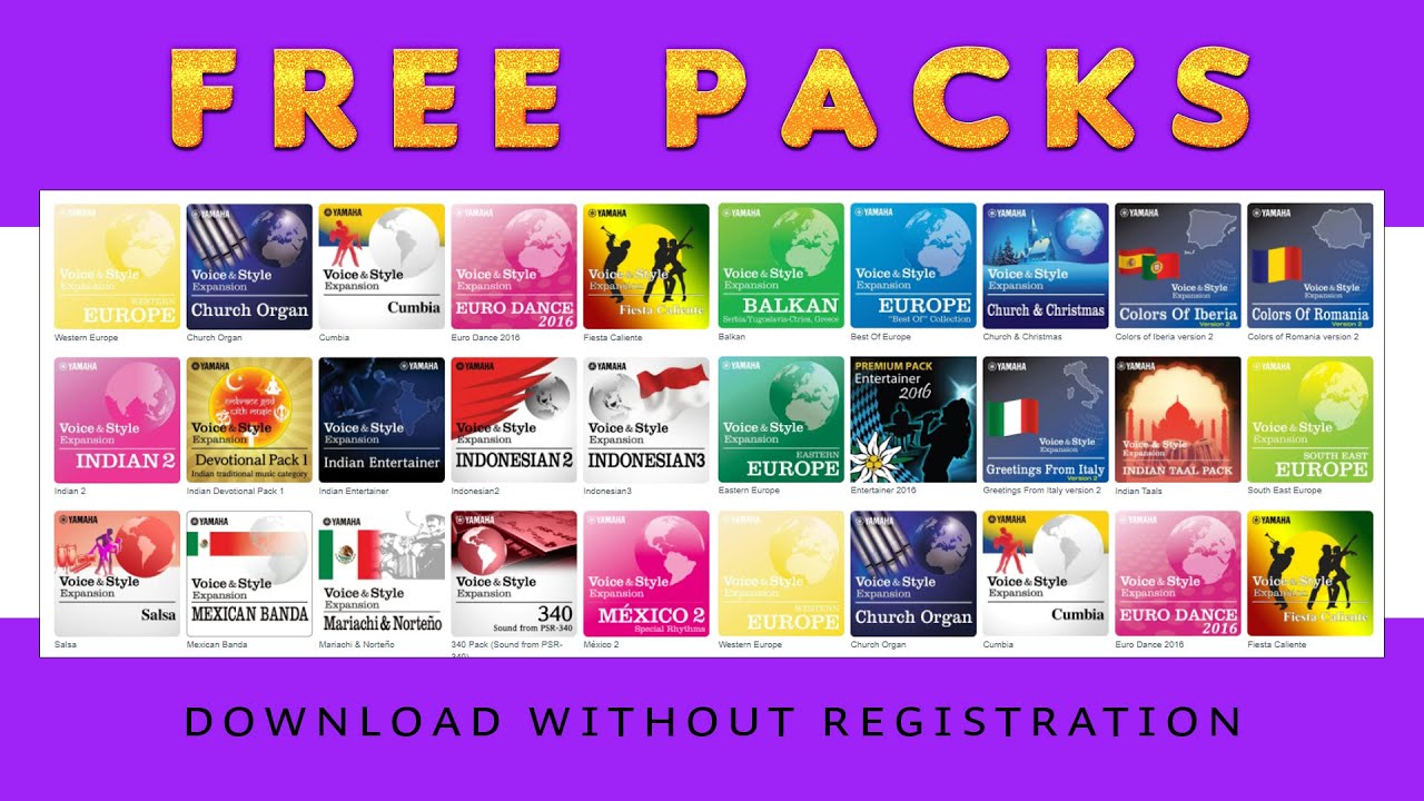 Free Packs ★★ NEW ★★ download process without registration and login to ...