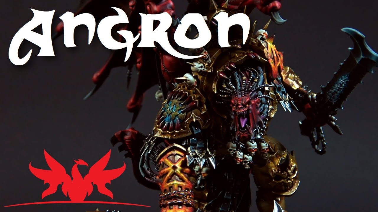 ANGRON Daemon Primarch of Khorne Warhammer 40.000 SHOWCASE - Phantasos ...