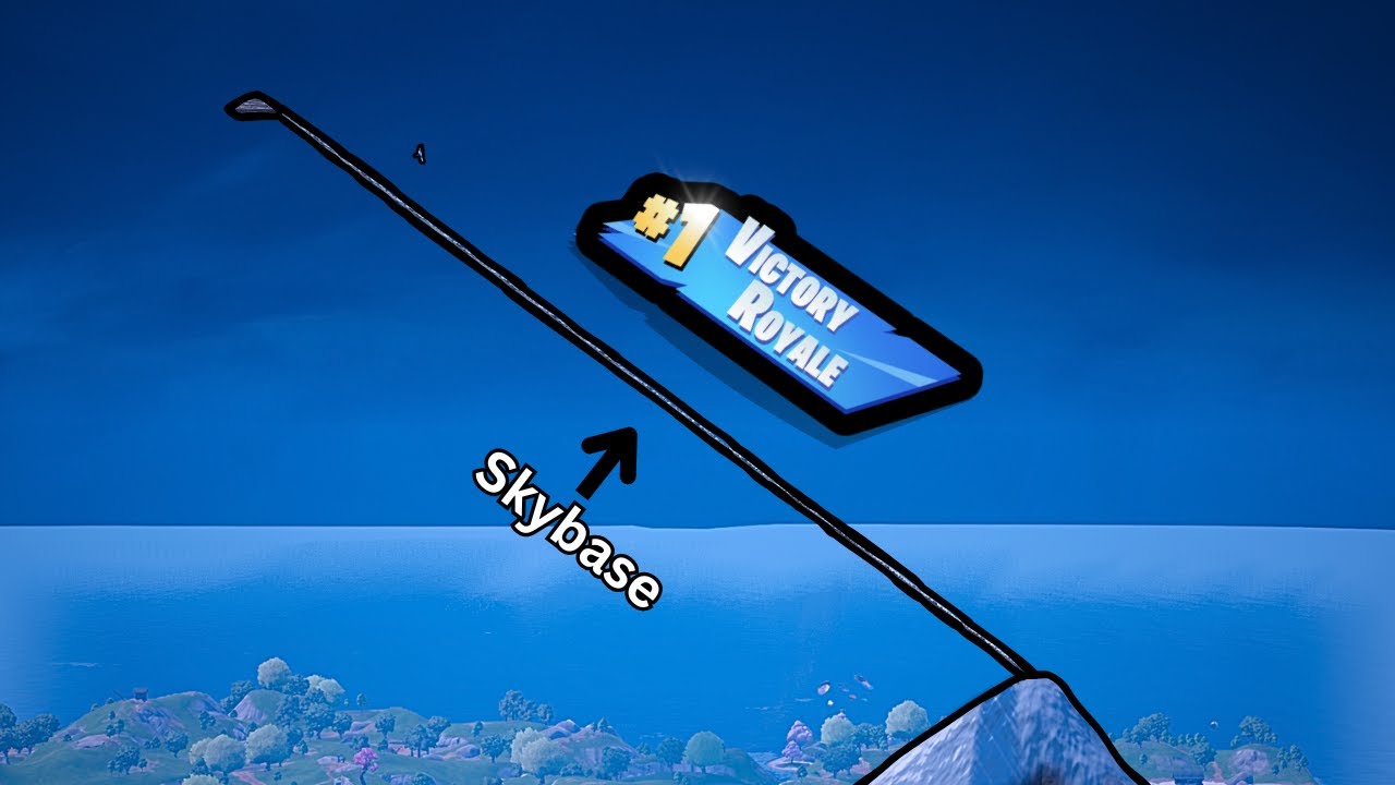 We Got Our *FIRST LIVE SKYBASE WIN* In Fortnite Chapter 6 Season 1 ...