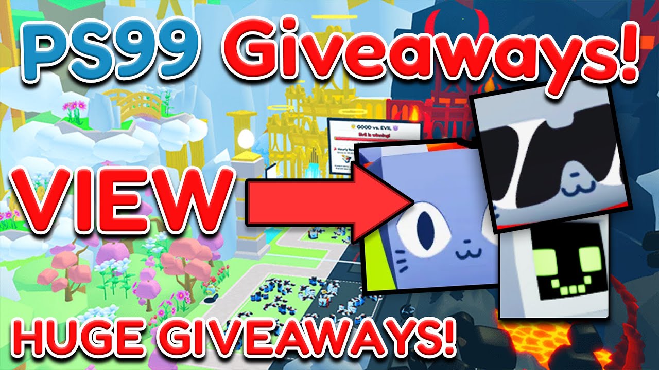 🔴LIVE Giving Away HUGES And GEMS In PS99! - YouTube