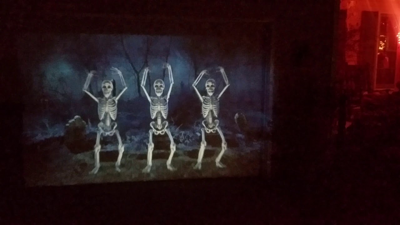 2020 Halloween decoration - Skeletons Dancing - YouTube