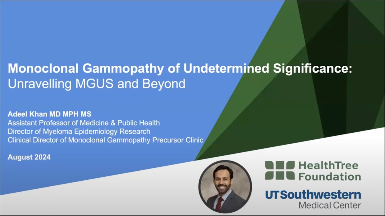 Understanding MGUS, Its Progression Risks, and More - YouTube