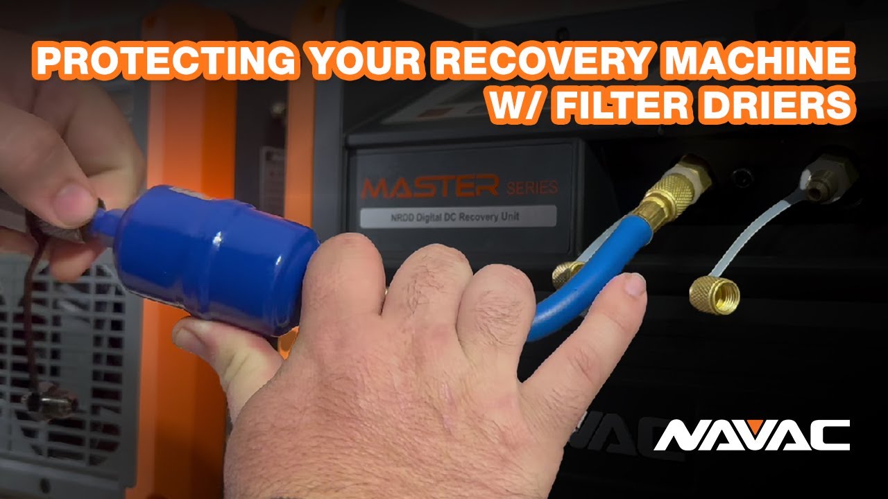 Protecting your Recovery Machine with Filter Driers - YouTube