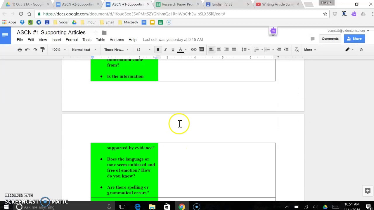 ASCN #1 & ASCN #2 Explanation - YouTube