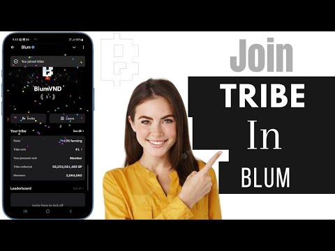 How To Join Tribe In Blum | Join Blum Tribe - YouTube