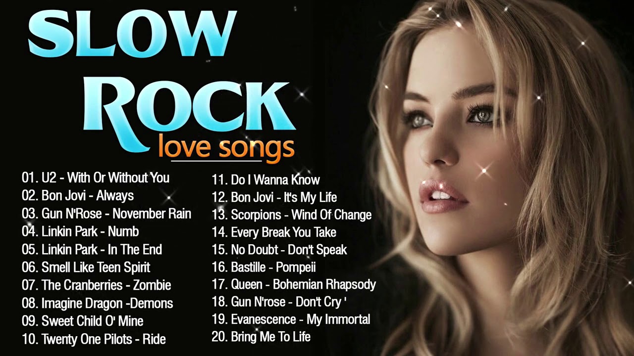 Slow Rock Love Songs of The 70s, 80s, 90s ♫ Nonstop Slow Rock Love ...