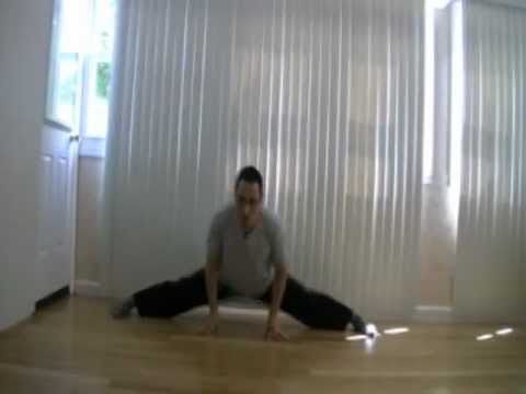 How To Do The Splits - Side Split Slides Forward in Straddle- Split ...