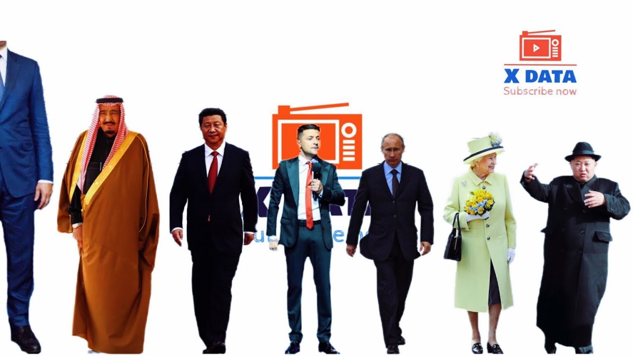 Comparison : world leaders ranked by height . world leaders height ...