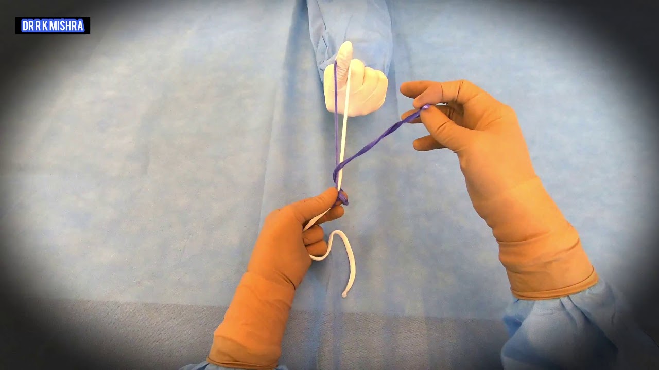Roeder's Knot Demonstration by Dr R K Mishra - YouTube