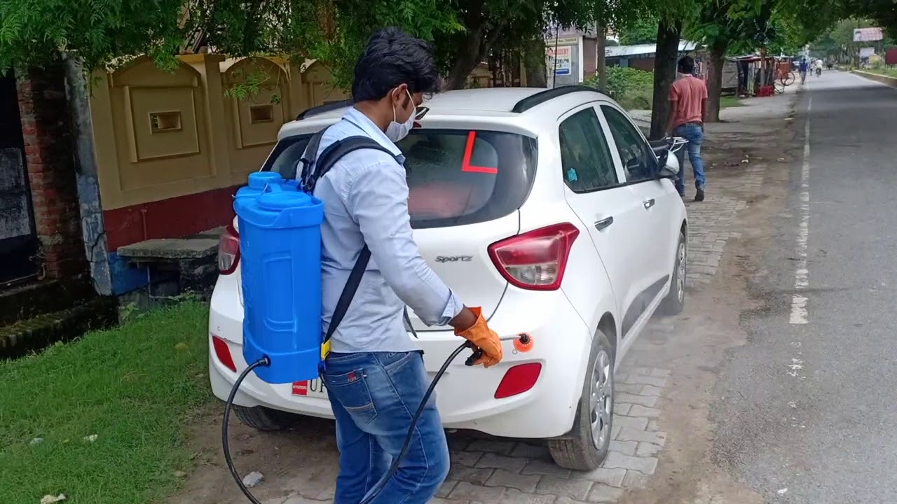 Car Sanitization by One Stop Sanitization Service - YouTube