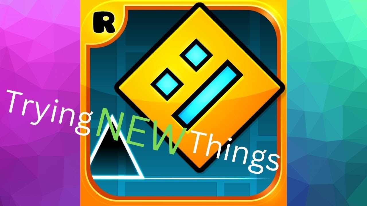 Trying new things in Geometry Dash! - YouTube