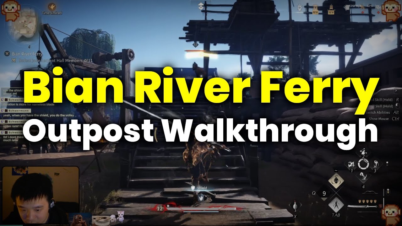 Bian River Ferry Outpost Walkthrough - Where Winds Meet - YouTube