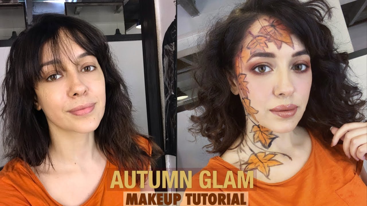 FALL GLAM MAKEUP | EVENING MAKEUP | HALLOWEEN | SHAZIA NAZ KHAN - YouTube