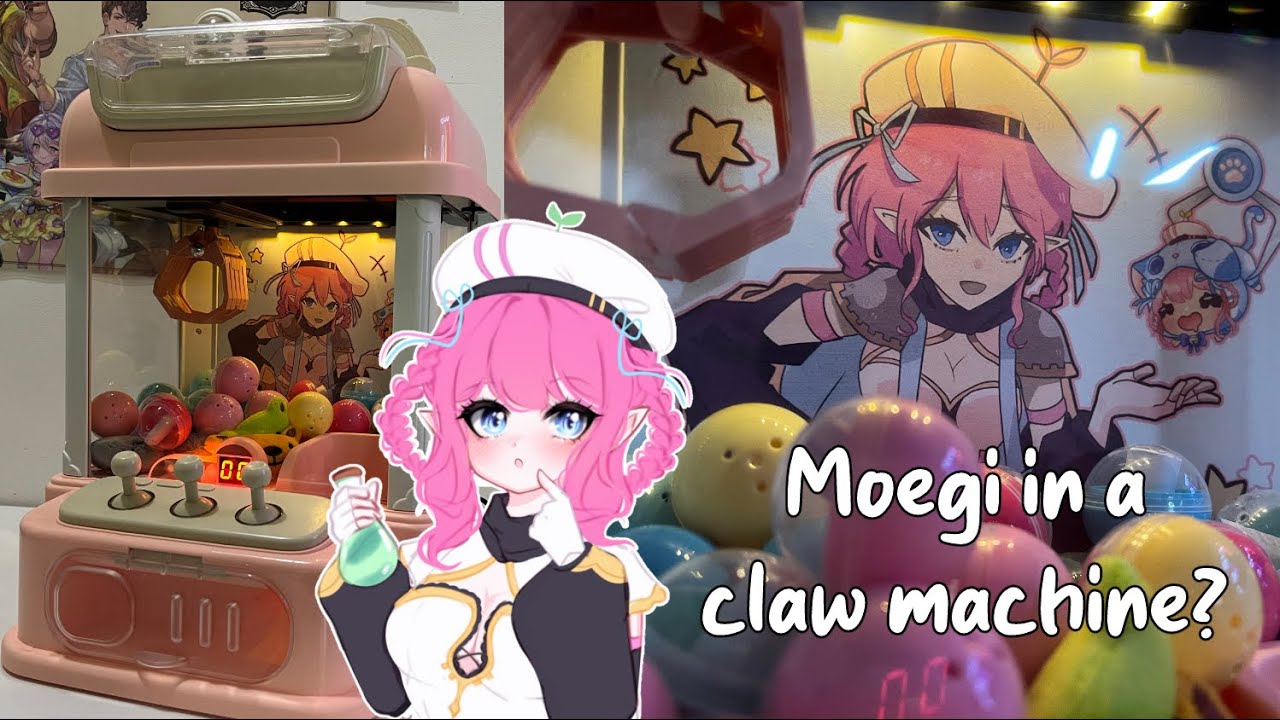 VTuber gacha claw machine? Unboxing and decorating ~ - YouTube