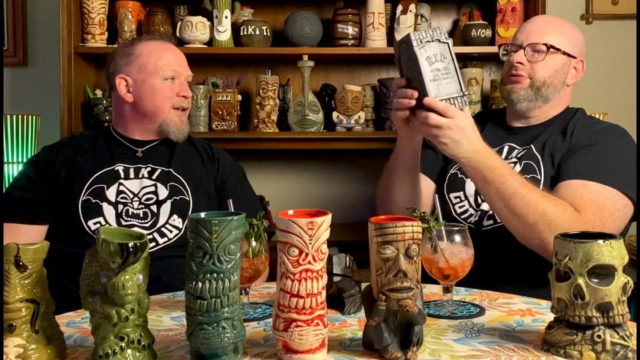 Tiki Goth Club 13: Goth Mugs From Tiki Bars - YouTube