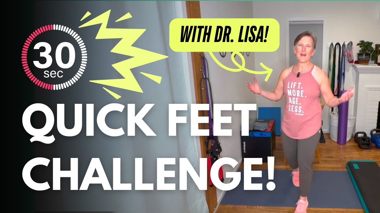 30-Second Quick Feet Challenge for Speed + Agility - YouTube