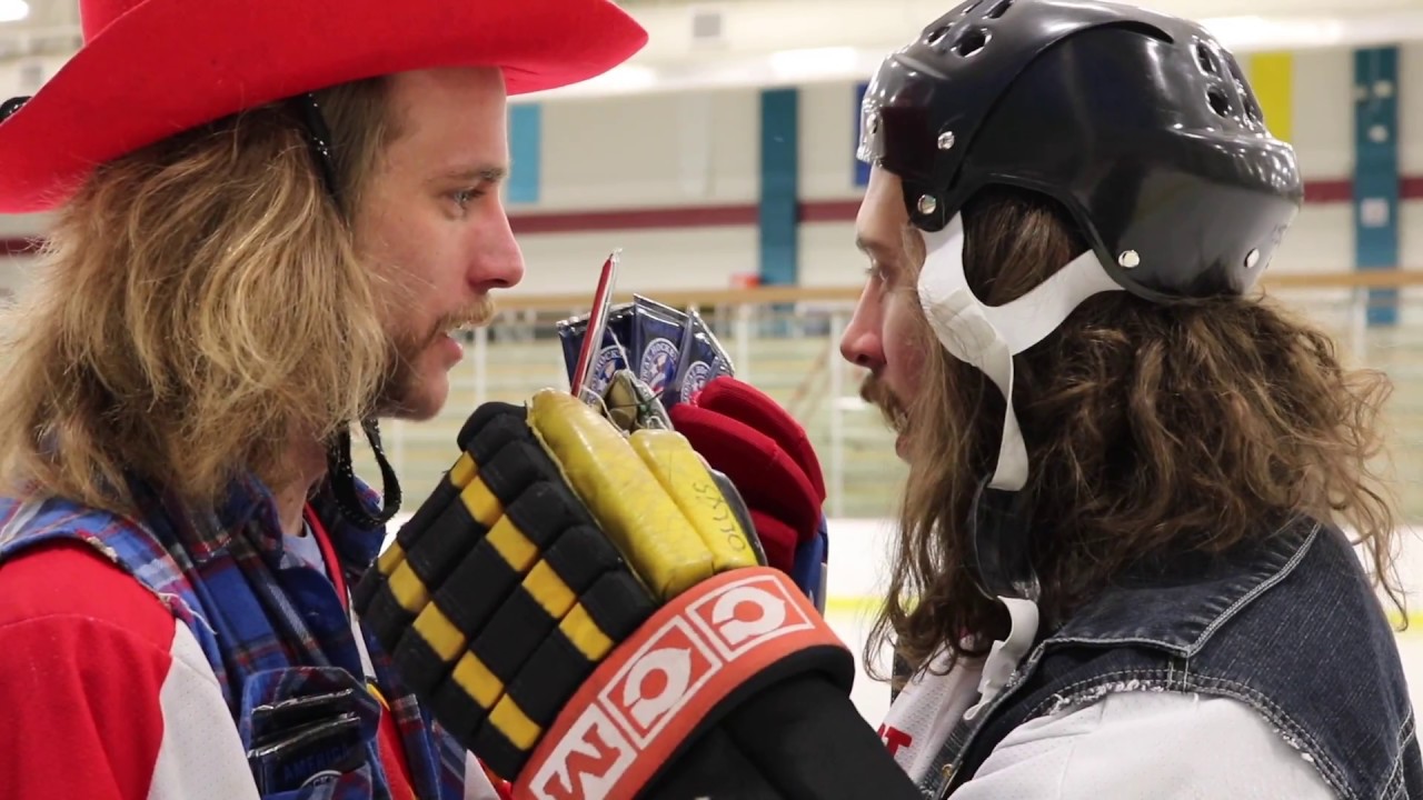 On the Bench Gets Ready for Upper Deck's National Hockey Card Day - YouTube