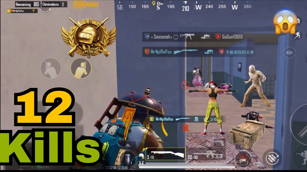 iPhone 11 gameplay 12 kills in only pochinki 😳 PUBG mobile |Mr npl ...