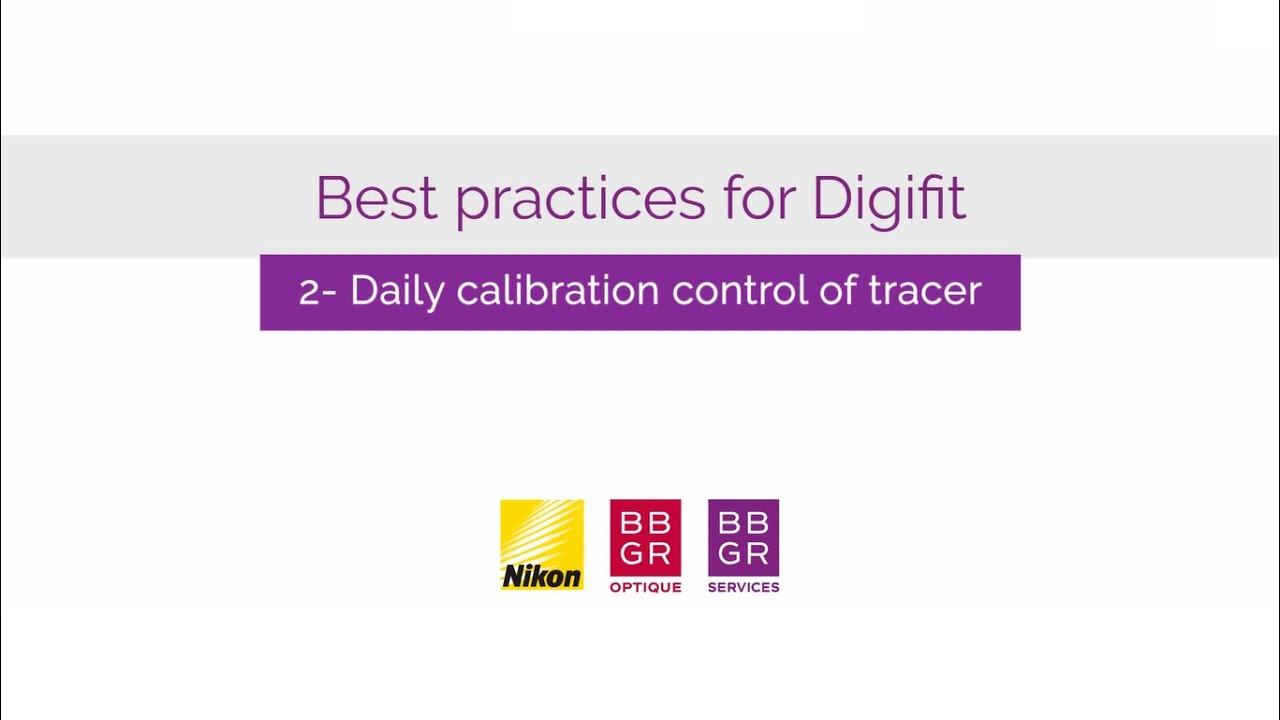 Tuto BBGR n°2 : Daily calibration control of tracer - YouTube