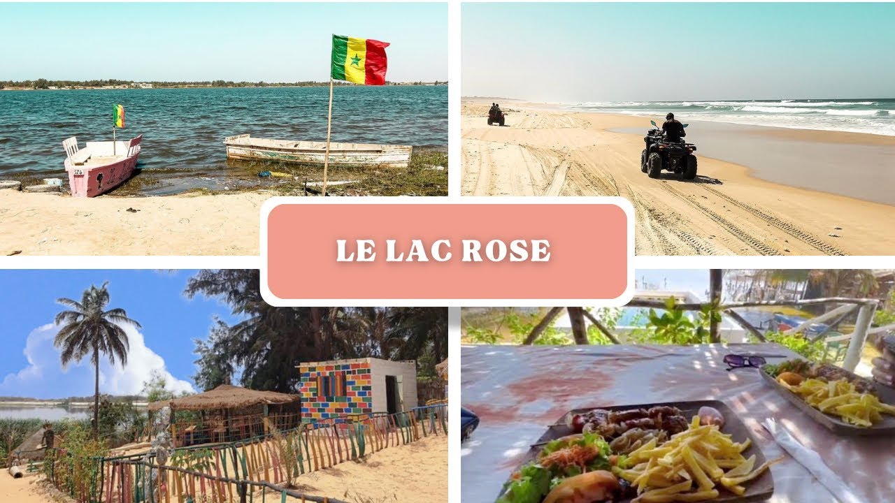 Visite du lac rose (Retba) et balade en quad 🇸🇳 - YouTube