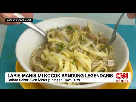 Laris Manis Mi Kocok Bandung Legendaris