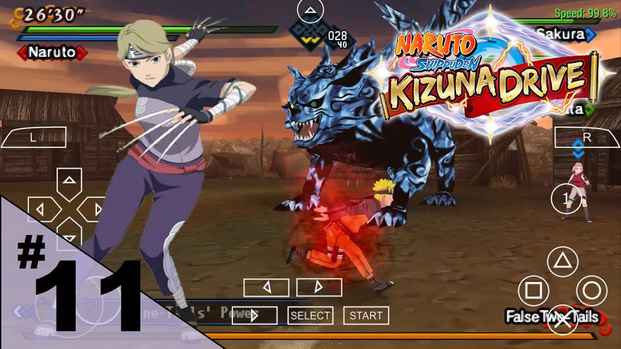 Naruto Shippuden : Kizuna Drive | Scenario Mission | Chapter 11 (PSP ...