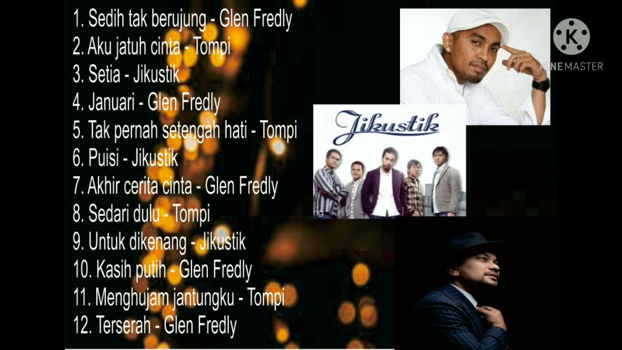Kompilasi Lagu indo pilihan terbaik Glen Fredly, Tompi, Jikustik - YouTube
