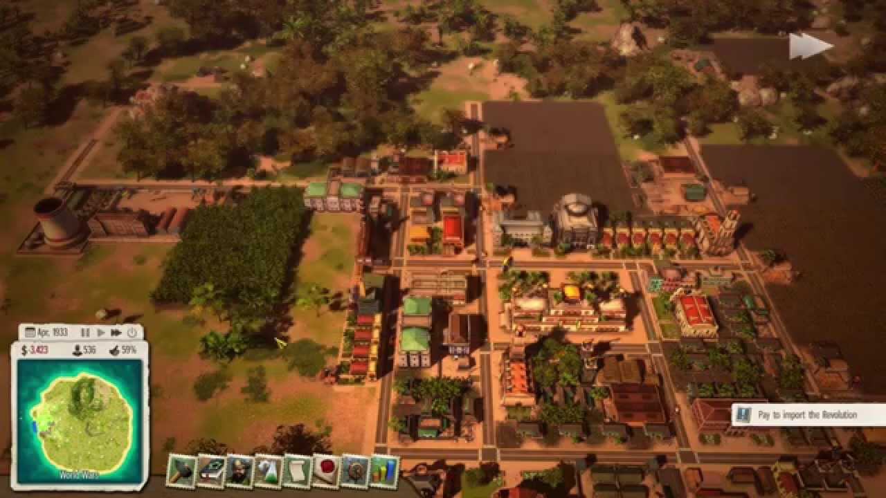 Tropico 5 - Sandbox, Hard, Part 5 - Police State Popularity - YouTube