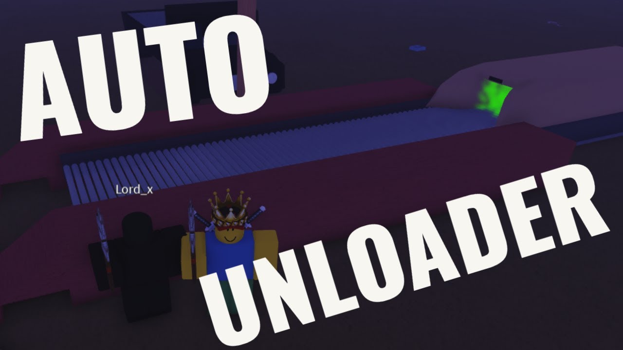 How to make the EASIEST Auto Unloader | Lumber Tycoon 2 - YouTube