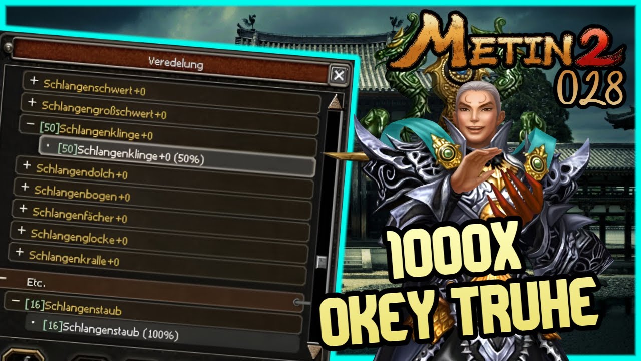 Metin2 DE 🦁 Tigerghost [ #028 ] 🦁 1000x Silberne Okey & 50x ...