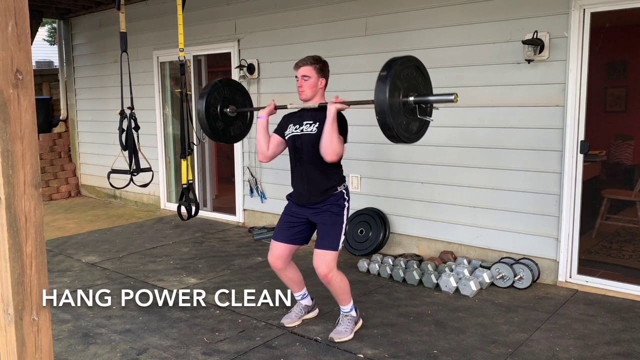 Hang Power Clean - YouTube