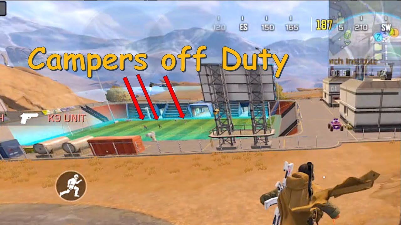 Playing "Campers off Duty" in CODM | #codm #callofdutymobile - YouTube