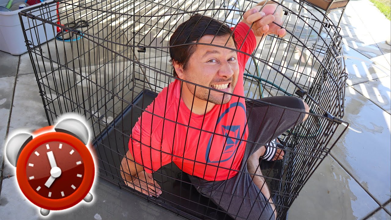 ESCAPE THE CAGE CHALLENGE! *part 2* - YouTube