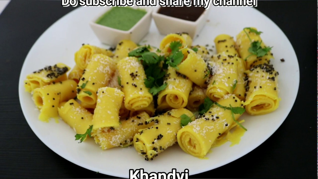 Khandvi | Gujarati Khandvi | How to make Khandvi at home | Easy Khandvi ...