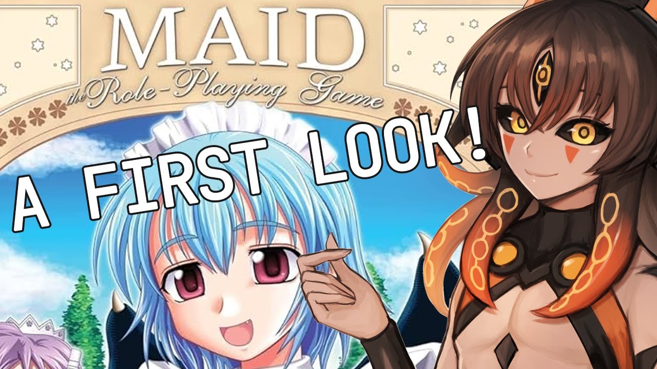So I finally got around to reviewing the MAID RPG... - YouTube