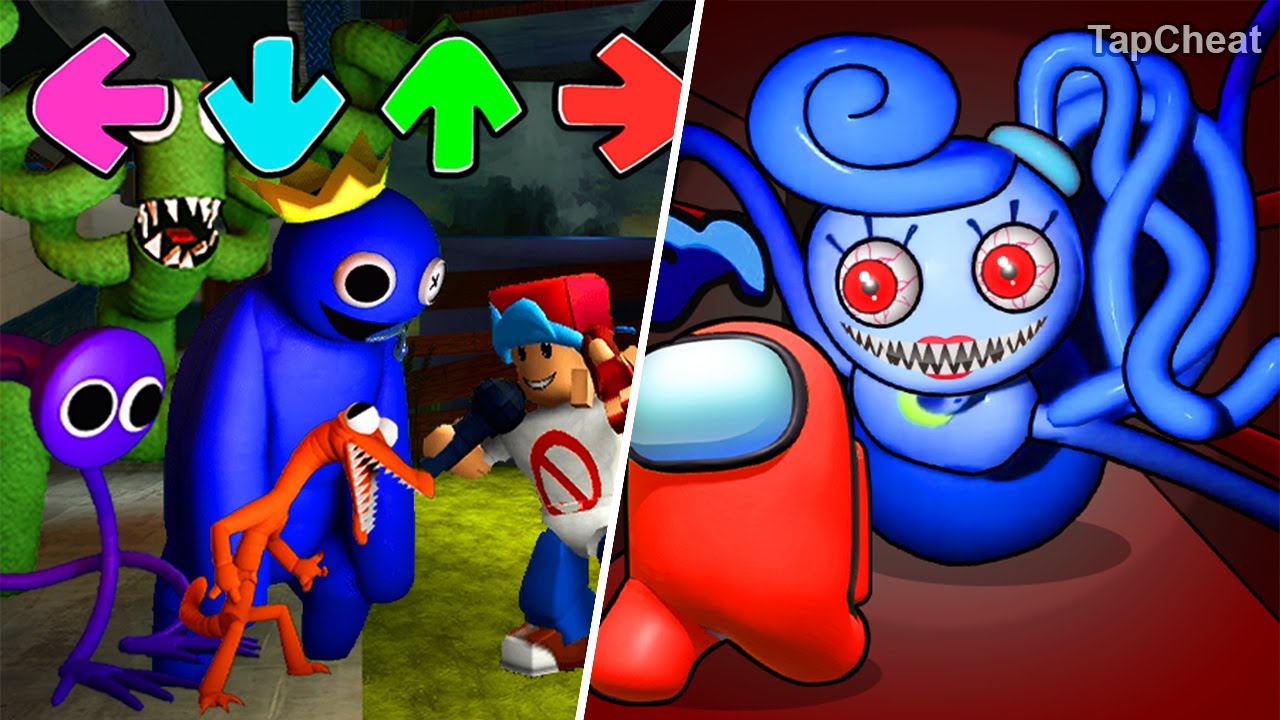 Friday Night Funkin VS FNF All Mods Rainbow Friends - Friends To Your ...