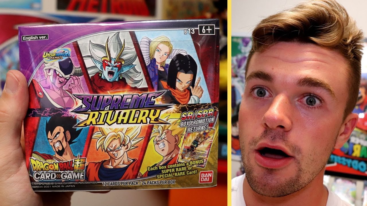 *EPIC* Dragon Ball Super Supreme Rivalry Booster Box Opening! - YouTube